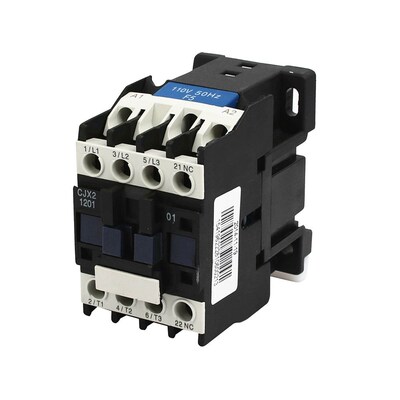 CJX2-1201 12A 3P+NC Magnetic Ac Electric 3 Pole Contactor 适