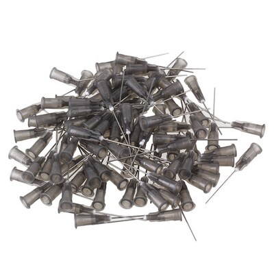 22Ga Black 1'' Plastic Stuck Connector Stainless Steel Dispe