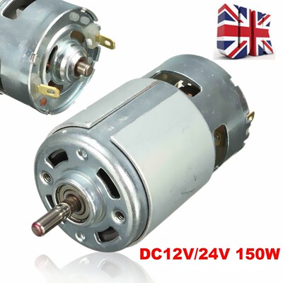 775 Motor Micro DC Motor 13000RPM DC 12V Ball Bearing Large