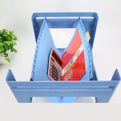 Home Office School Magazines Business Storage Crate Book She