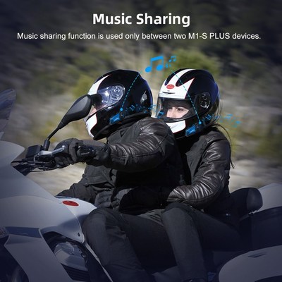 M1-S Plus Helmet Intercom Headset Motorcycle Bluetooth Inter