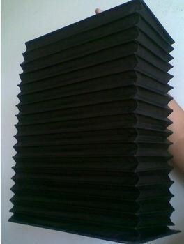 Custom made cnc bellow covers to guides length 400mm, height