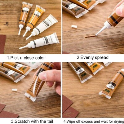 20g Wood Furniture Refinishing Paste Wood Floor Scratch Fast