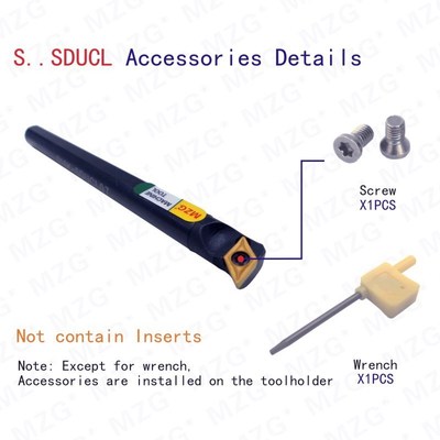 SDUCL Borning Bar Machining Carbide Insert DCMT S10K-SDUCL07