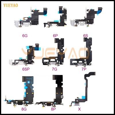 Charging Flex Cable  iPhone 6 6S 7 8 X  SB Charger Port Dock