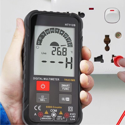 Profesional Tester Multimeter Automatic Voltmeter Digital Mu