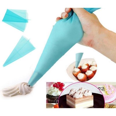 1 x Silicone Reusable Icing Piping Cream Pastry Bag Cake Dec