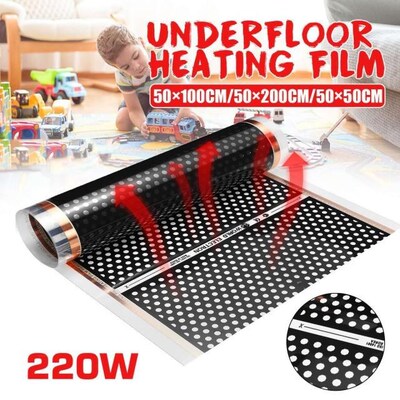 50cm Electric Floor Heating Film Underfloor Infrared Heater