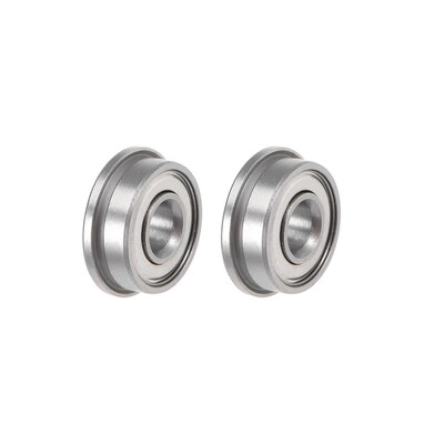 F694ZZ Flange Ball Bearing 4x11x4mm Shielded Chrome Bearings