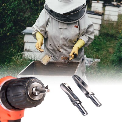 1pcs Stainless Steel Beekeeping Drill Bit Cleaning Tool Dril