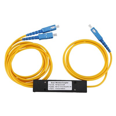 Ftth SC UPC 1X2 Plc Singlemode Fiber Optical Splitter Fbt Op