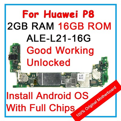 P8 ALE L21 16G For Huawei P8 Lite  ed Original Motherboa