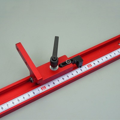 Aluminium Miter Track Stop 适用于 T-Slot T-Tracks Jig Fixtur