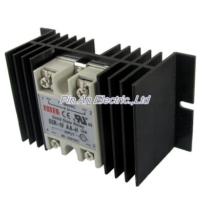 Single Phase Solid State Relay SSR 10AA H 10A 90 480V AC 80