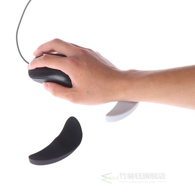 Ergonomic Mouse Pad Silicon Gel Non-slip Streamline Wrist Re