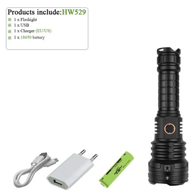 Super Bright Xhp90.2 Most Powerful Led Flashlight Torch Xhp9