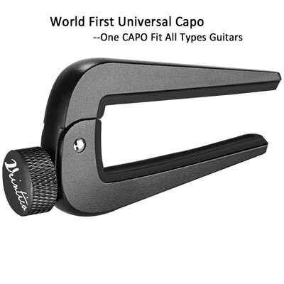 niversal Wide Adjustable Guitar Capo Fit for 6/12 String Aco