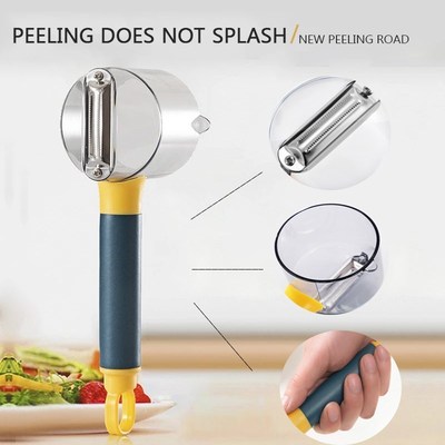 Multifunctional Stainless Steel Paring Knife with Non-slip