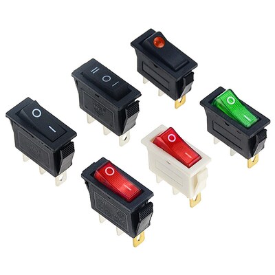1PCS KCD3 Rocker Switch ON-OFF 2 Position Electrical equipme