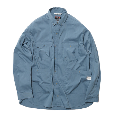 NANGA透气轻薄网布长袖T恤