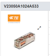 TE安全继电器1415015-1=V23050A1024A533 全新原装优势热卖，