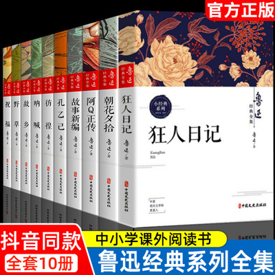 鲁迅经典全集10册朝花夕拾故乡