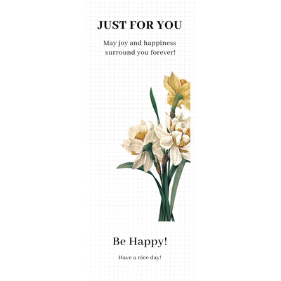 gytz6716高级感森系唯美插画ins极简约通用超大不干胶贴纸封口贴