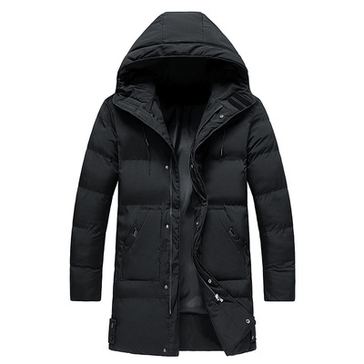 Parkas 2022 Casual Classic Winter Black Jacket Men's Windbre