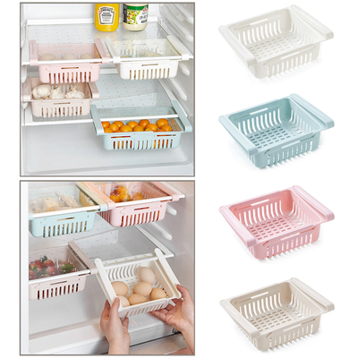 Fridge Organizer Storage Box Refrigerator Drawer Plastic Sto
