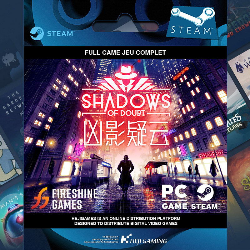 凶影疑云Steam Shadows of Doubt正版国区激活码全球CDKey中文_虎窝淘