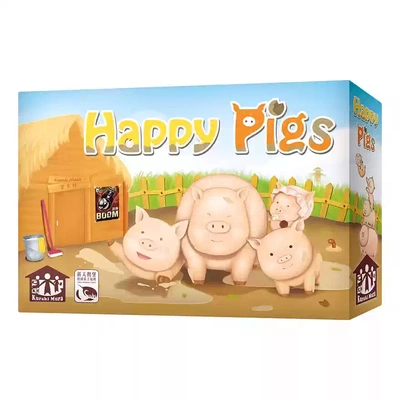 【七七桌游】养猪趣 The Happy Pigs 休闲聚会博弈 奇异法则 正版