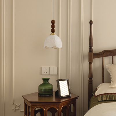 菲罗拉中古法式卧室床头吊灯茶室阳台可升降书房主卧覆古气氛灯具