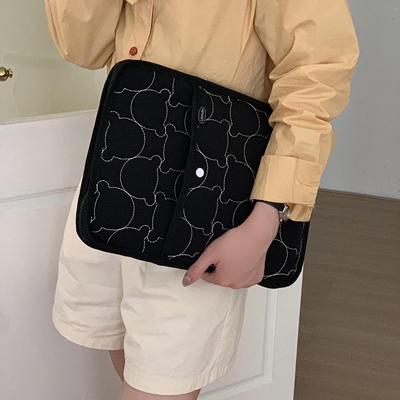 电脑内胆包14寸刺绣小熊2024新款