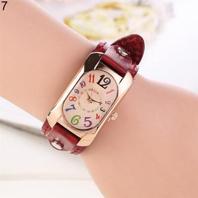速发2021+the+new+Women+Fashion+simple+Casual+Faux+Leather+St