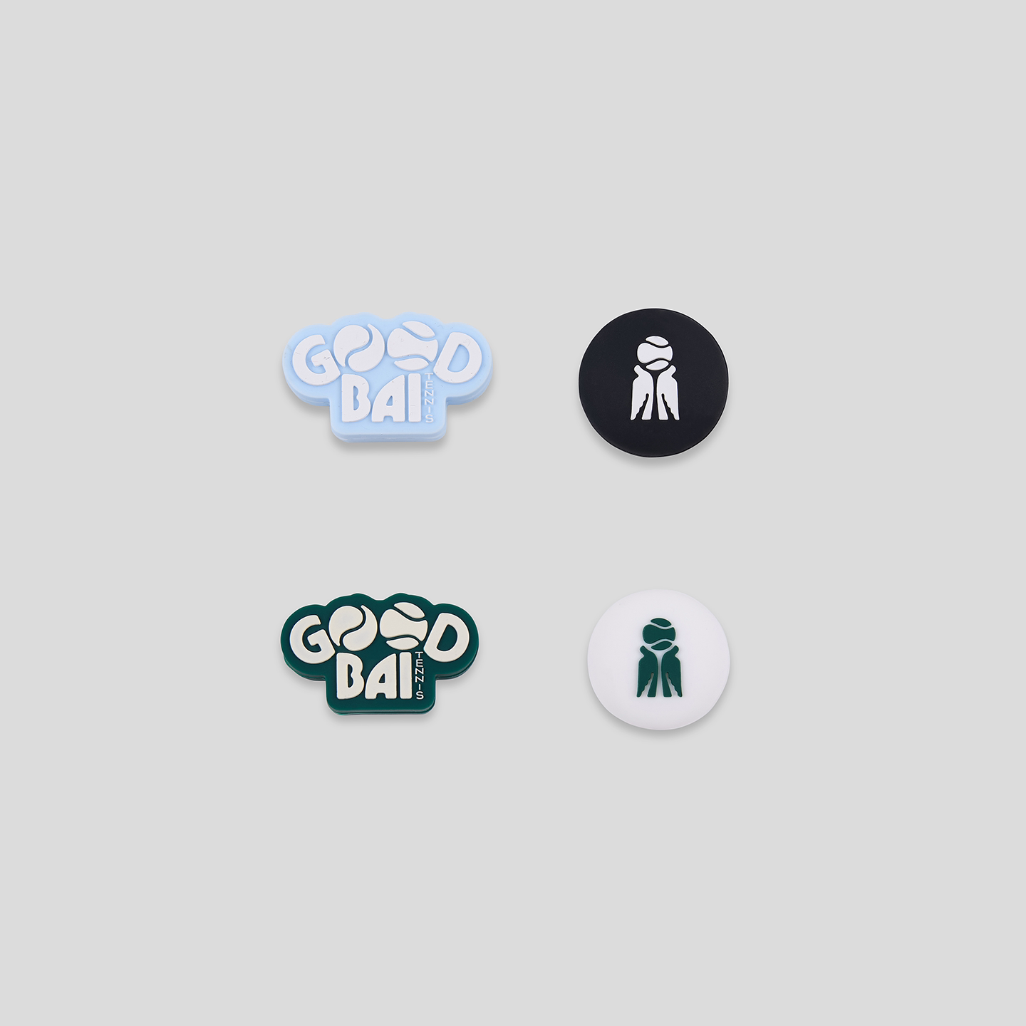 GOODBAI PALOMOVE 网球训练多色logo硅胶球拍配件避震器