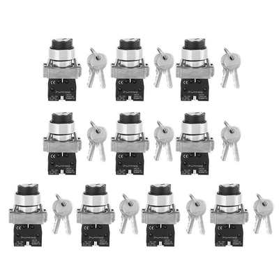 10Pcs Normally Closed Button Switch Power Control Elements A