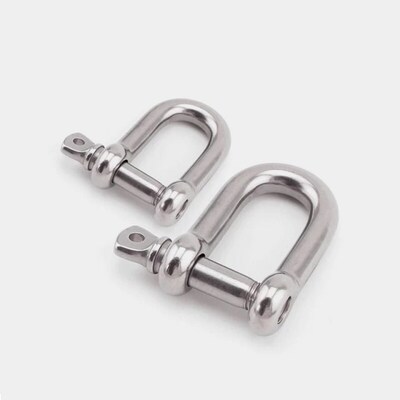 304 stainless steel d - shaped shackle hook connecting buckl