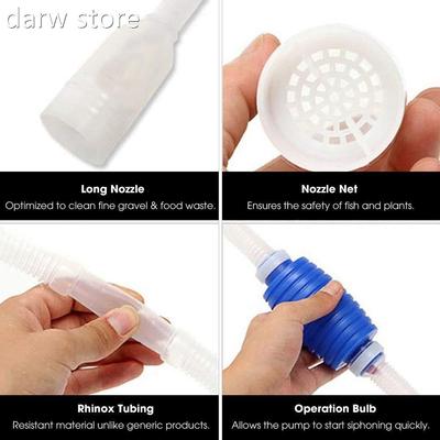 Aquarium Fvsh Tank Vacuum WaterChange Sipih1on  Grael Suctio