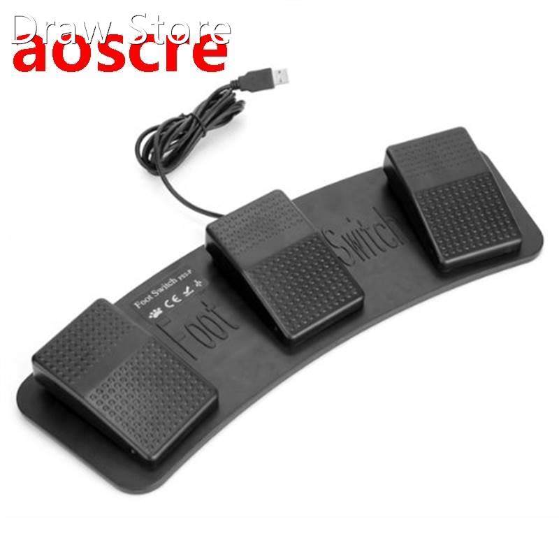 Fs3-P Usb Triple Foot Switch Pedal Control Keyboard Mouse 3