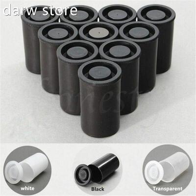 510pcs Pltastic Empt Black/White Botle 3mm Fil1m Cans Caynis