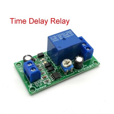 DC 12V NE555 0~60 Seconds Delay Timer Time Switch Adjustable