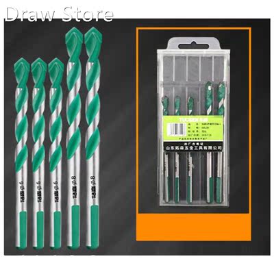 5/10pcs Multifunctional Threaded Triangle Drill Bits Triangu