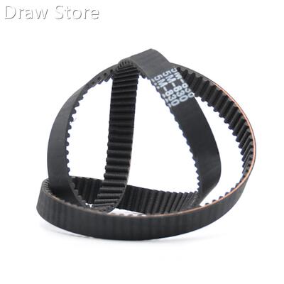 1Pcs HTD 5M-300 To 5M-350 Closed Loop Timing Belt Rubber Syn