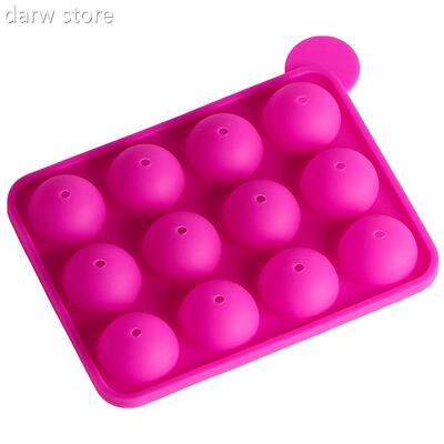 12 sHoles ilicone Cake Tool op MSolPd Ball Shap1ed DIY Molds