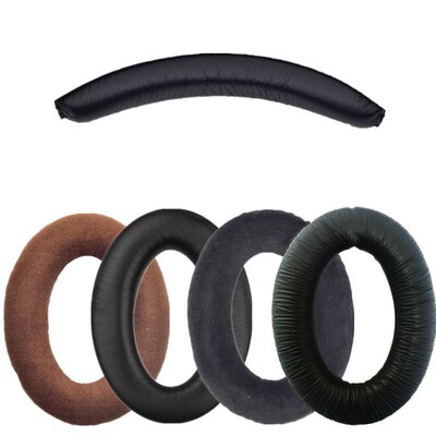 Leather Flannel Earpad Cover Headband for PXC450 PXC350 PC35