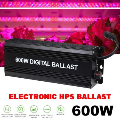 600W 220-240V Horticulture Electronic Watt Dimmable Digital