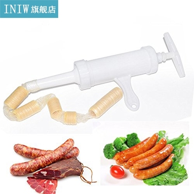 3Pcs/Set Sausage Stuffer With Sausage Filler Funnel New Prac