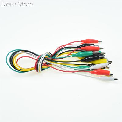 New 10pcs Alligator Clips Electrical DIY Test Leads Alligato