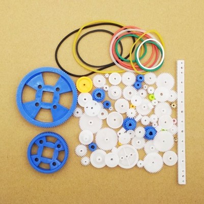 80 Kinds Gearbox Plastic Gear Pack For DIY Car Robot Assorte