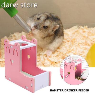Salil et Water Drinki1ng Bottle Holder Hamster Rabmbt PFood